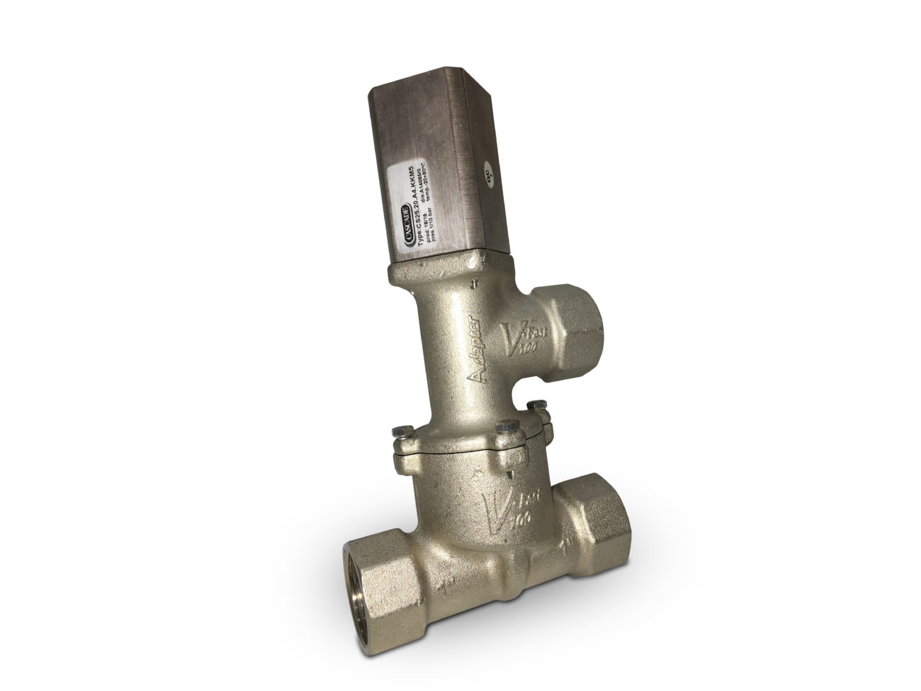 V-Fast 100 pneumatic valve for fountains - Cascade