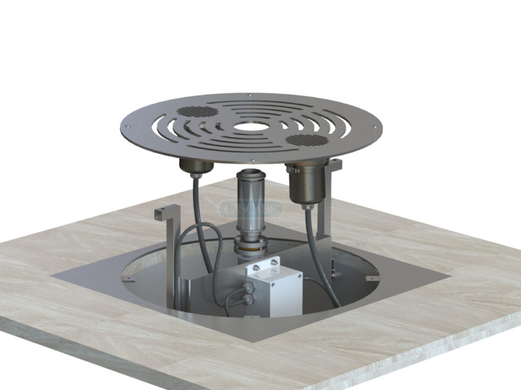 Smart Dry System for dry fountains - Cascade