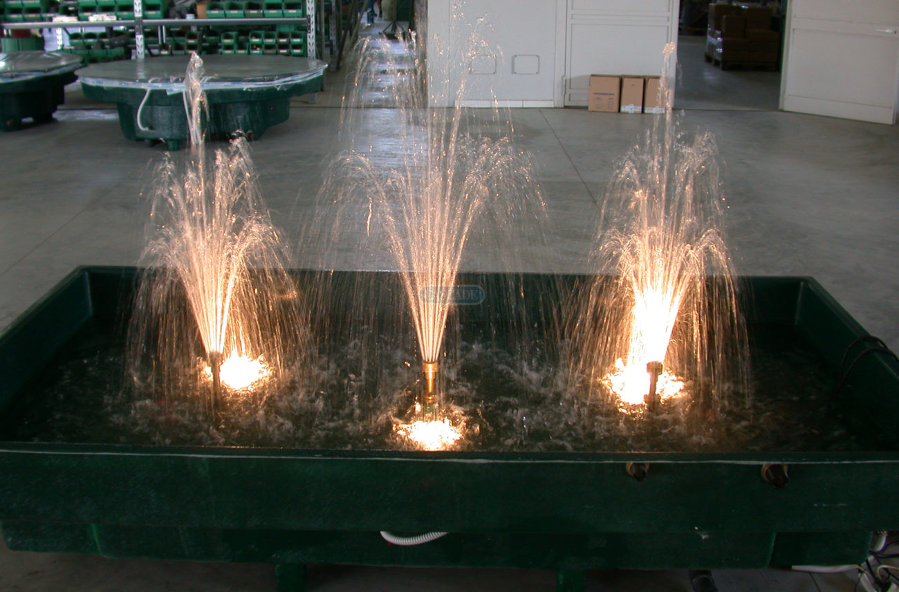Preassembled fountain with tank Rodi - Cascade