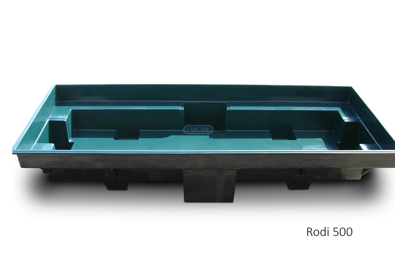 Preassembled fountain with tank Rodi - Cascade